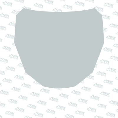 Custom ODI Number Plate Decal by MxNumbers