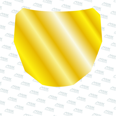 Custom ODI Number Plate Decal by MxNumbers